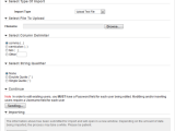 Bulk Importing Users